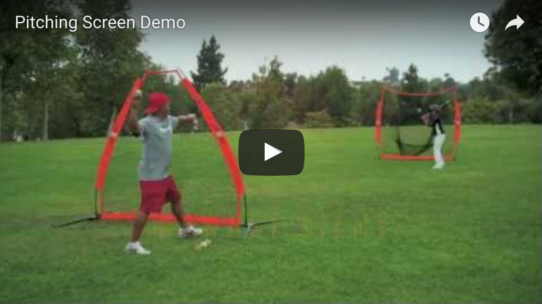 Bownet Pitching Screen Demo Video – Bownet Sports Canada